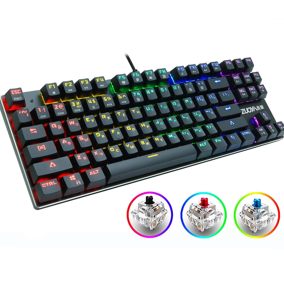 Zuoya X61 RGB Gaming Keyboard – Noob Slapper